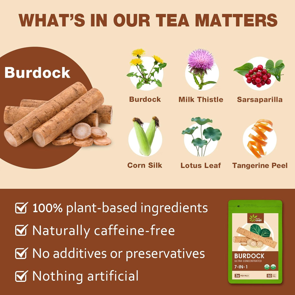 Herbal tea for digestive health