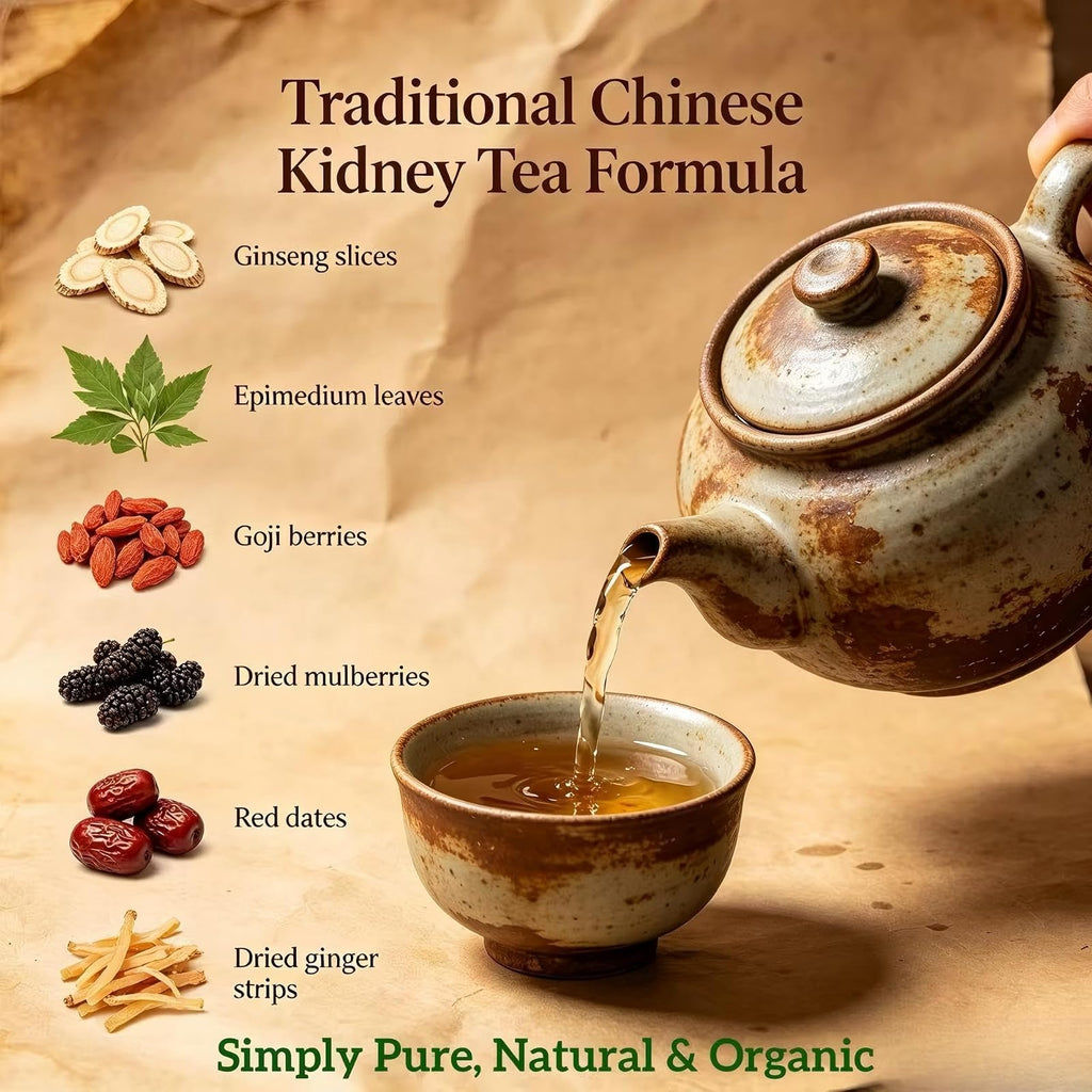 Herbal tea for energy boost