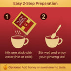 Herbal tea for energy boost
