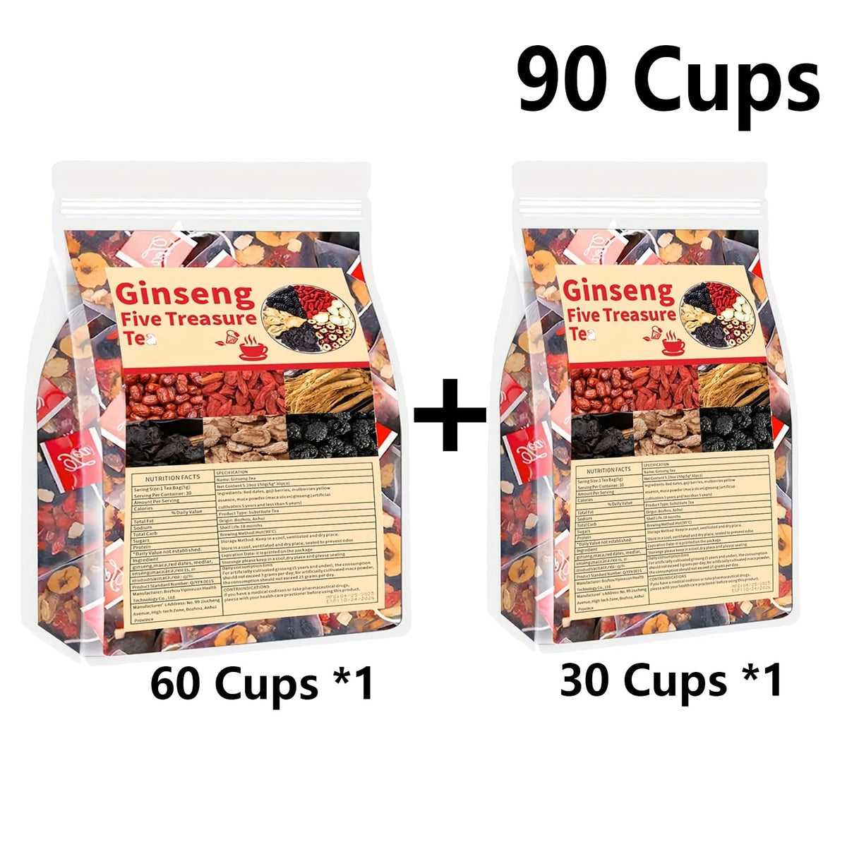 Herbal tea for energy boost