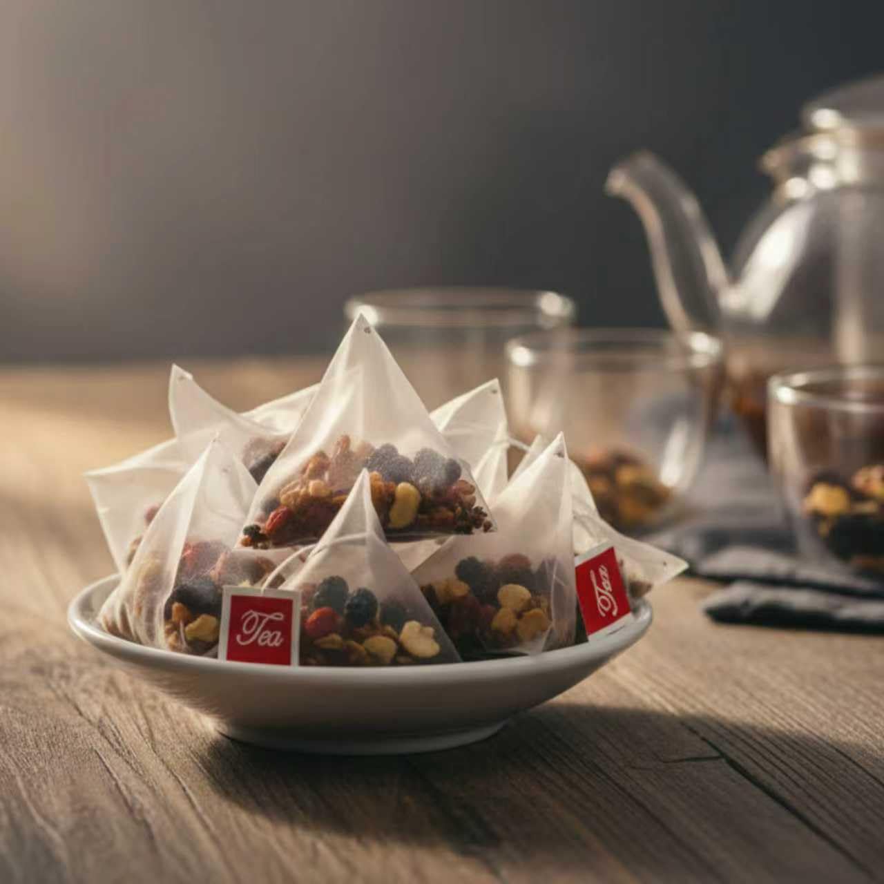 Herbal tea for energy boost