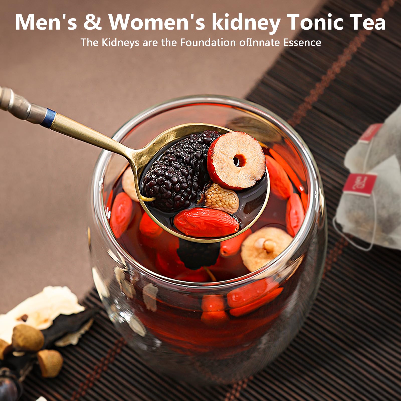 Herbal tea for energy boost