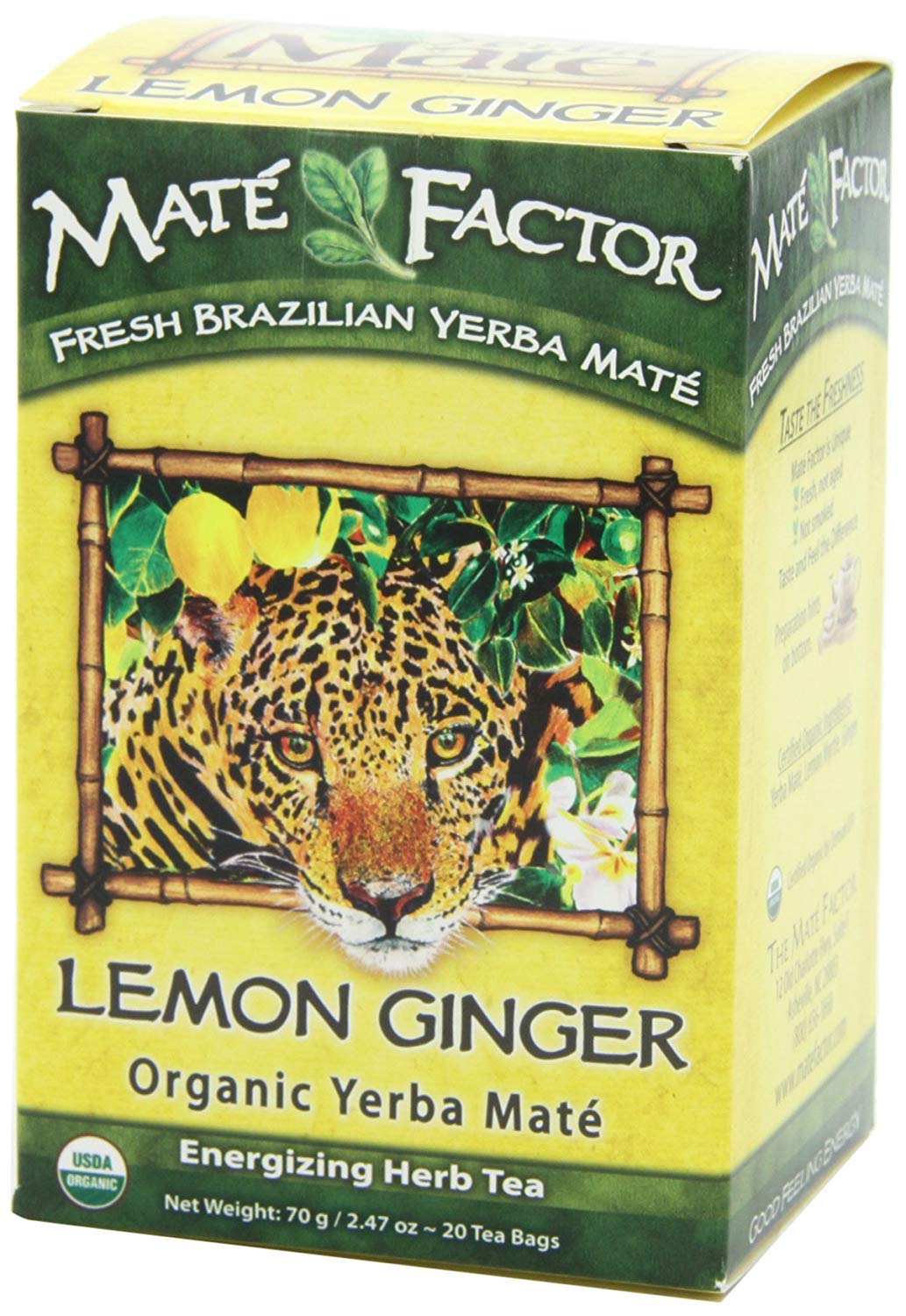 Herbal tea for energy boost