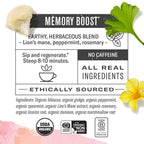 Herbal tea for enhanced focus