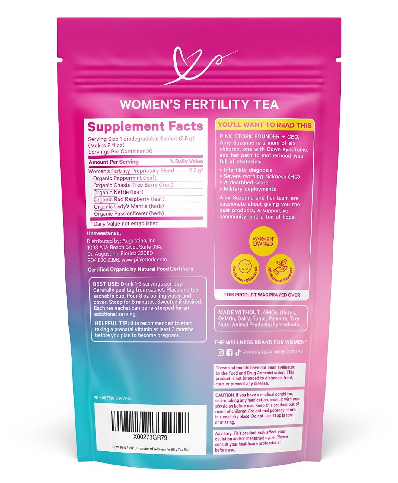 herbal tea for fertility support