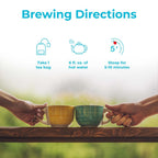 Herbal tea for gentle detox