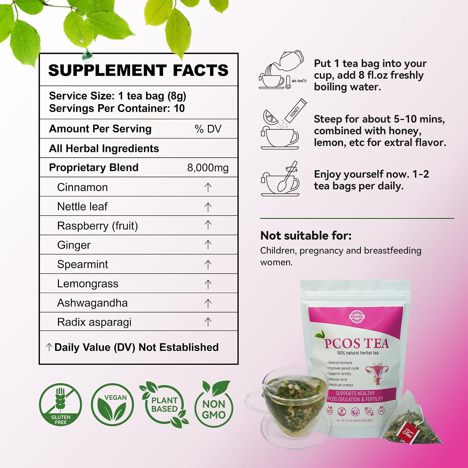 herbal tea for hormonal balance
