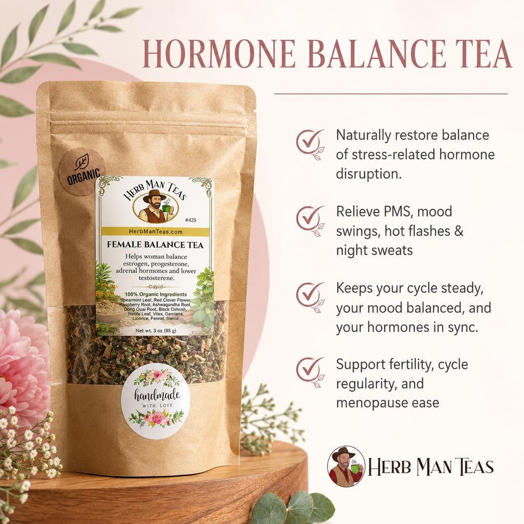 herbal tea for hormonal support
