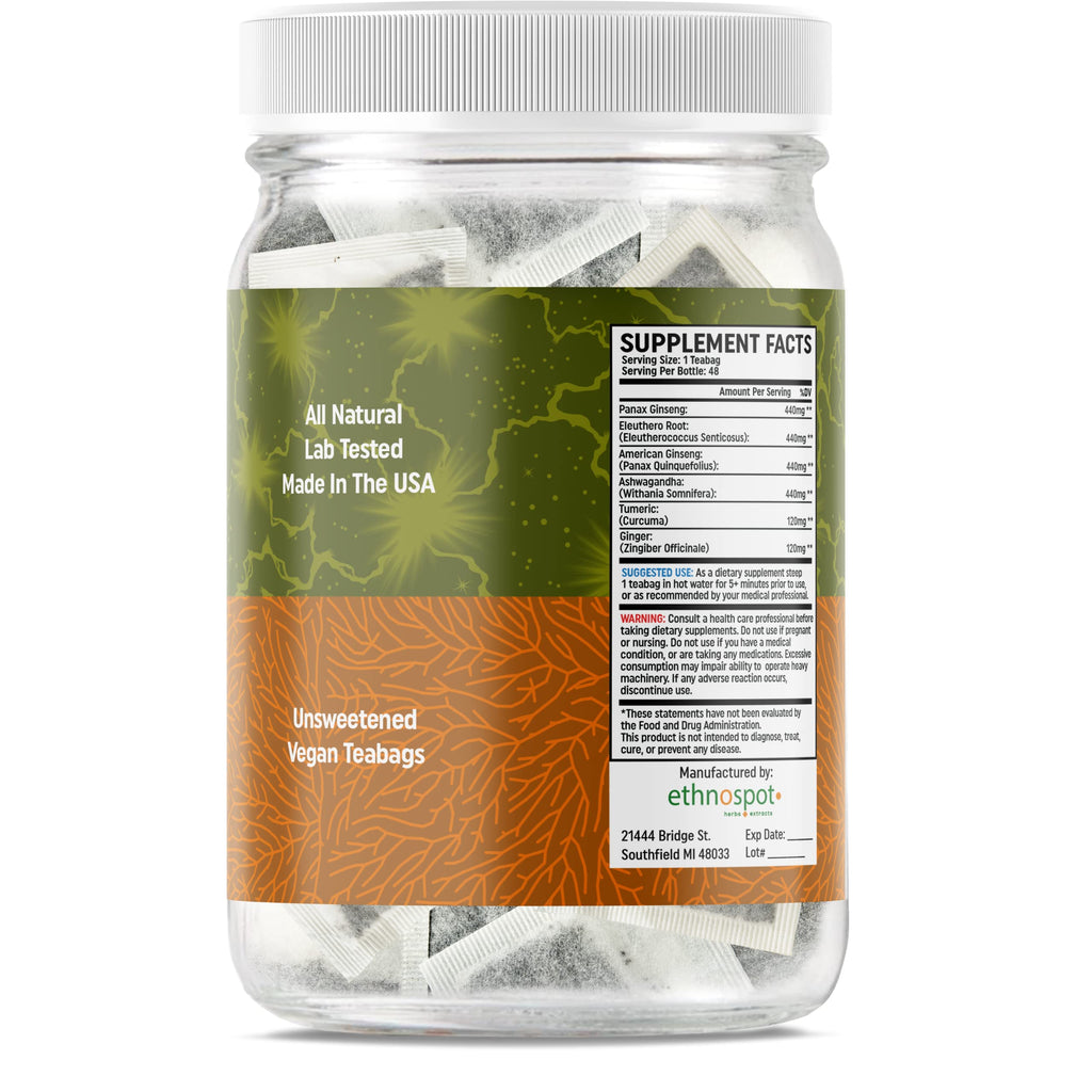 Herbal tea for immune strength