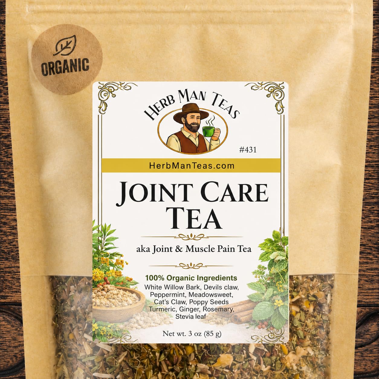 herbal tea for joint comfort