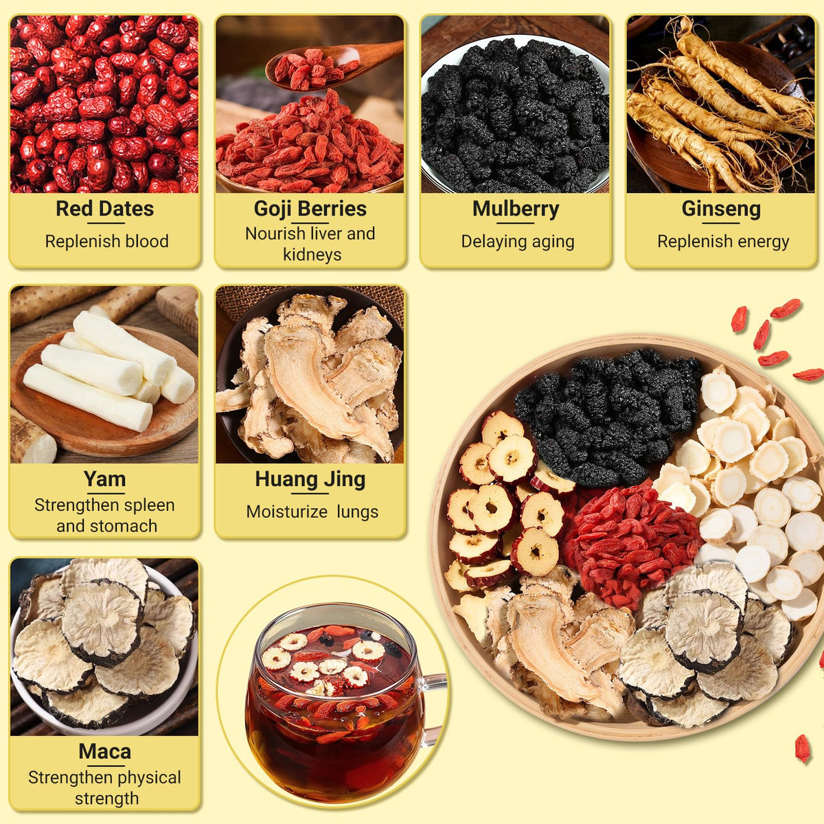 Herbal tea for kidney health
