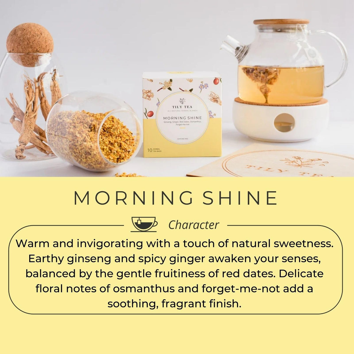 herbal tea for morning energy boost
