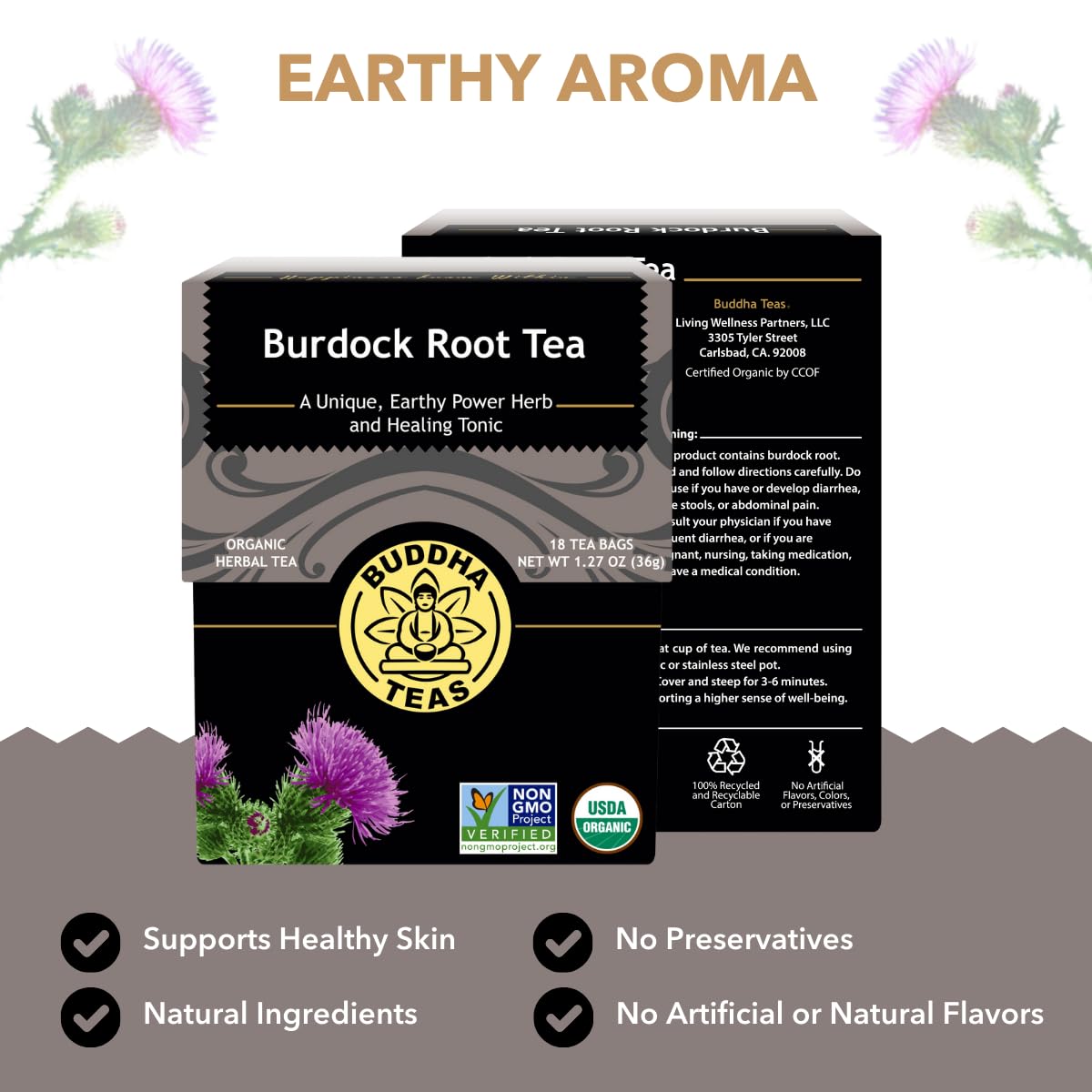 herbal tea for natural detox