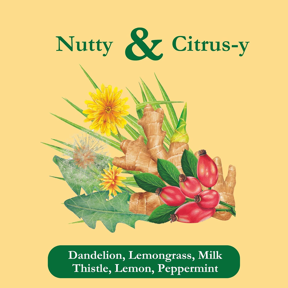 Herbal tea for natural detox