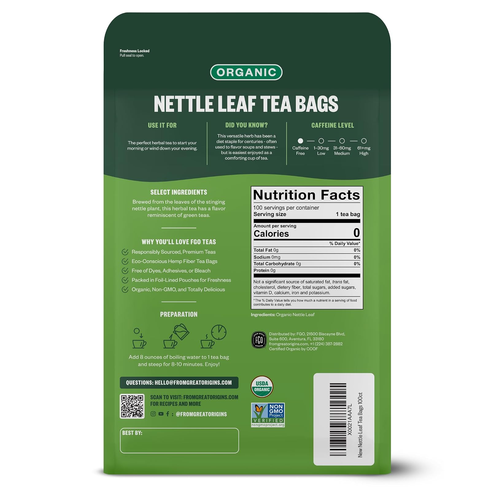 herbal tea for natural detox