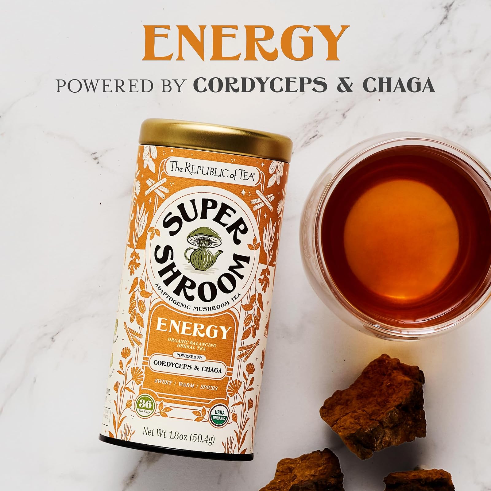 herbal tea for natural energy