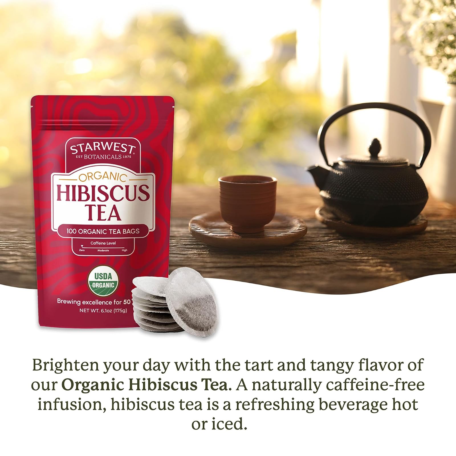 herbal tea for refreshing drinks