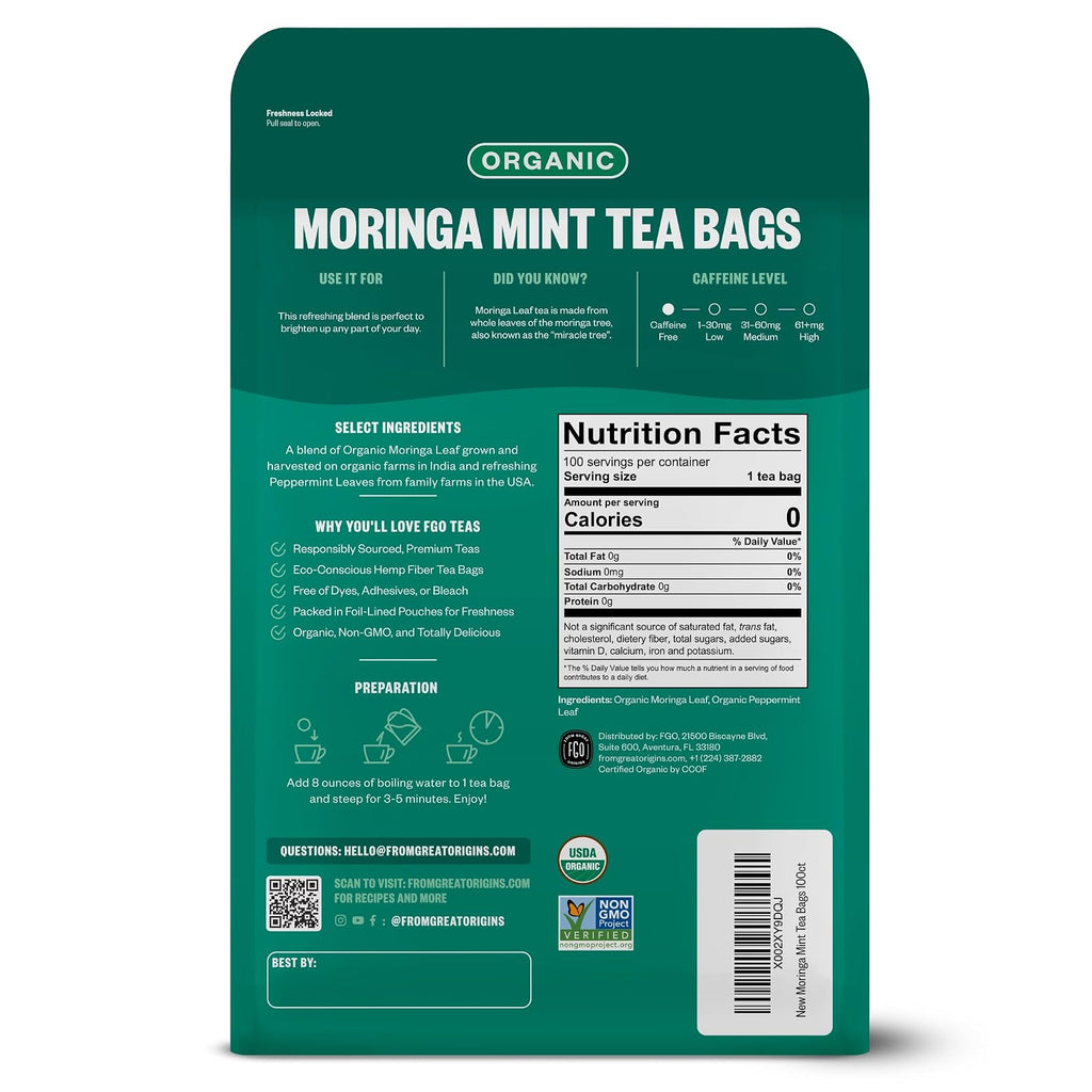 herbal tea for refreshing energy