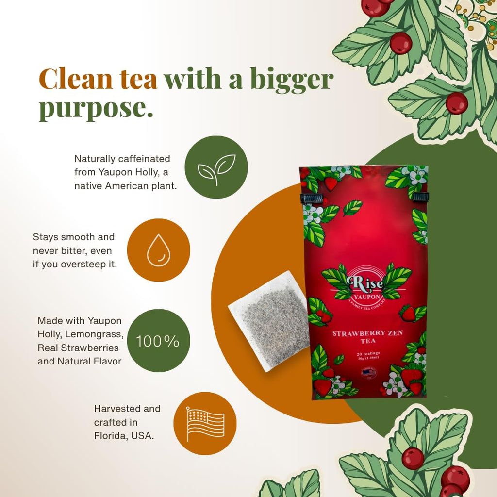 Herbal tea for relaxation and calm