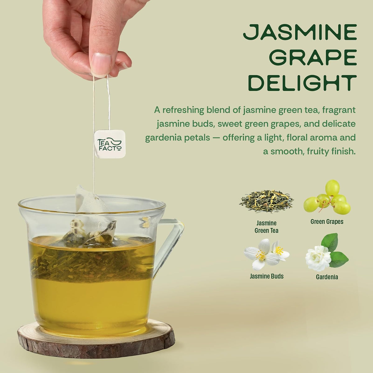 Herbal tea for relaxation and wellness