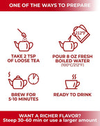 Herbal tea for relaxation and wellness