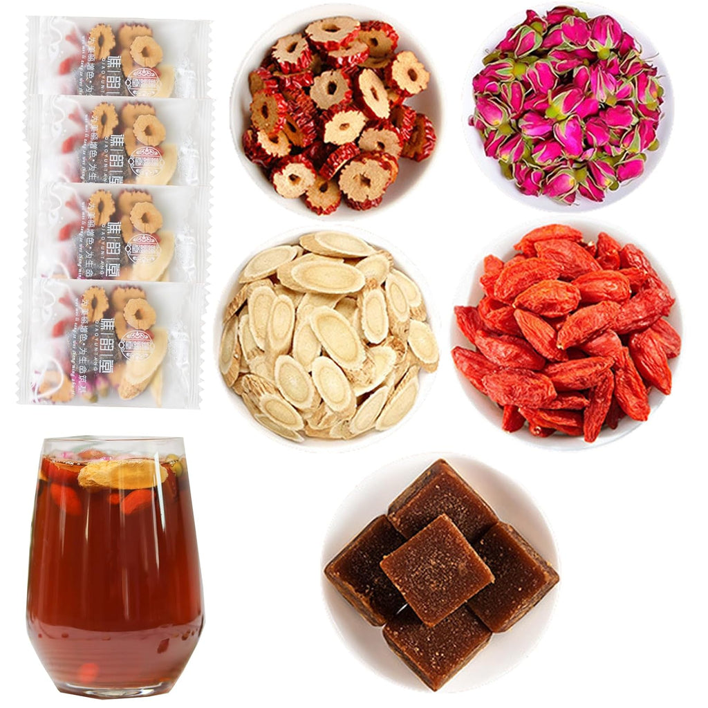 Herbal tea for relaxation and wellness