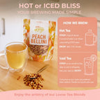 Herbal tea for relaxing moments