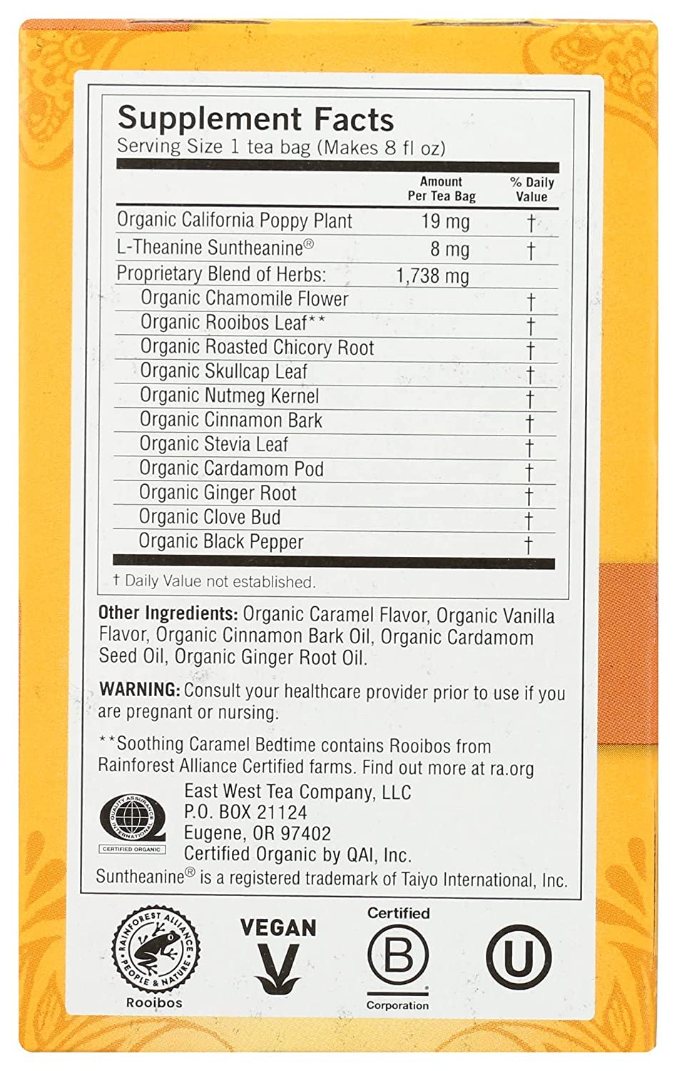 herbal tea for relaxing nights