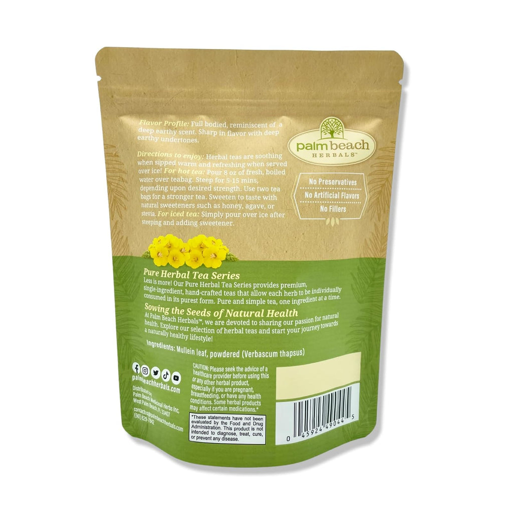 Herbal tea for respiratory support