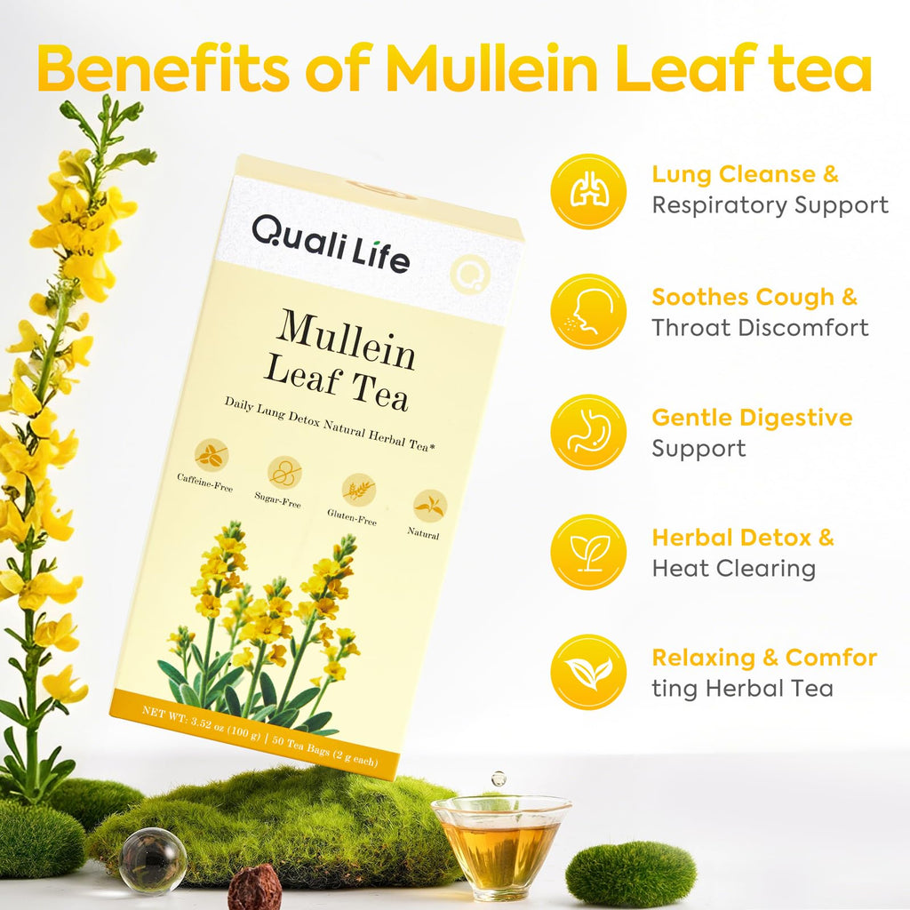 Herbal tea for respiratory support
