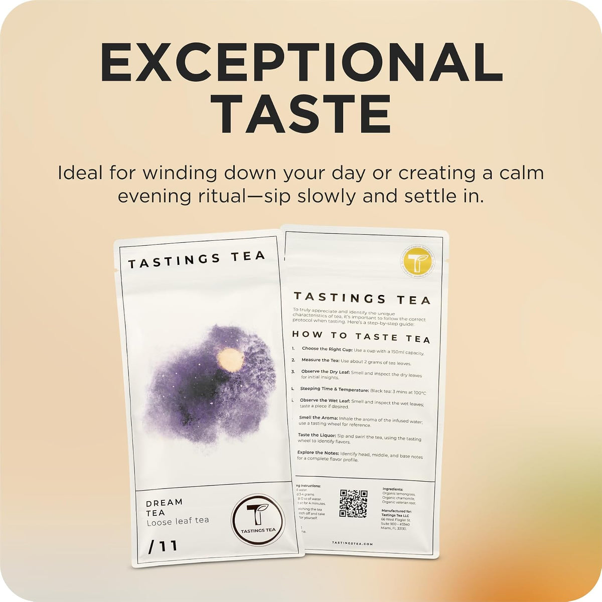 herbal tea for restful nights