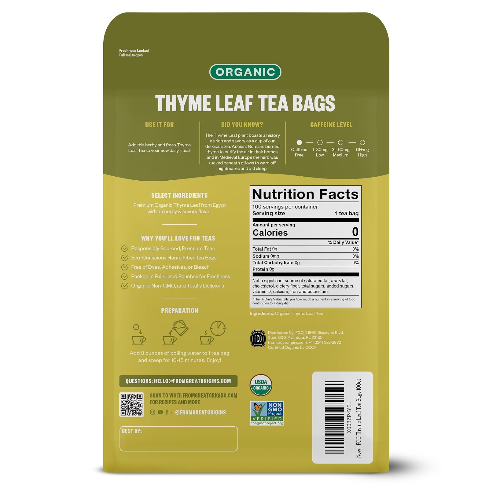 herbal tea for soothing digestion