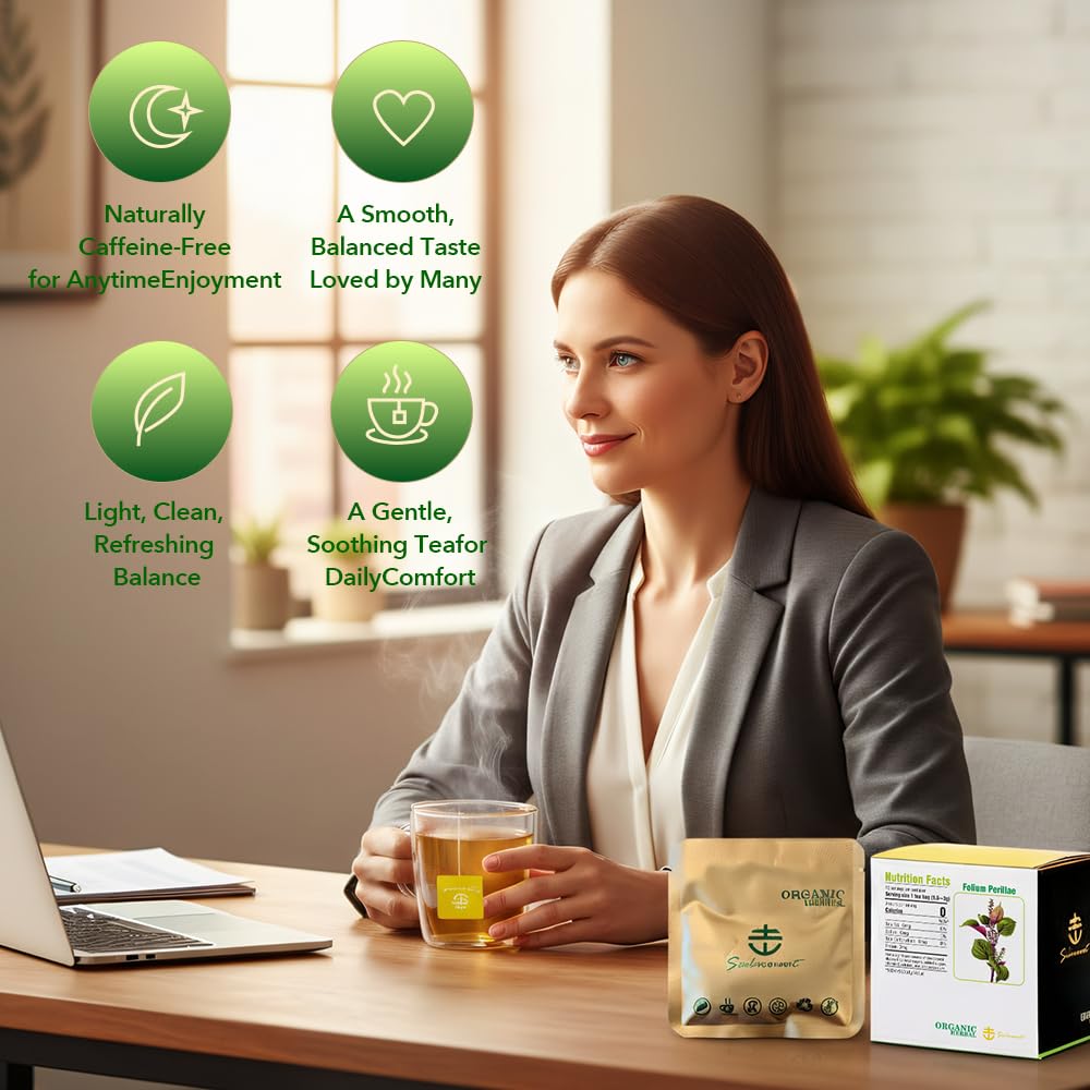 Herbal tea for soothing properties