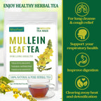 herbal tea for soothing respiratory health