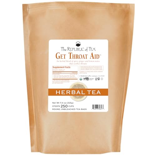 herbal tea for soothing throat