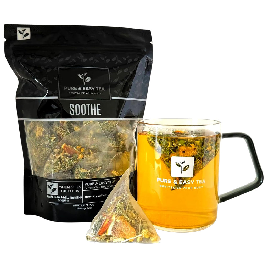 herbal tea for sore throat relief
