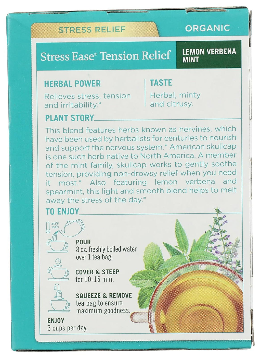 herbal tea for stress relief