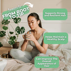 Herbal tea for stronger hair