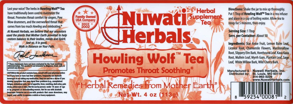 herbal tea for throat support