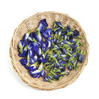herbal tea for vibrant blue colour