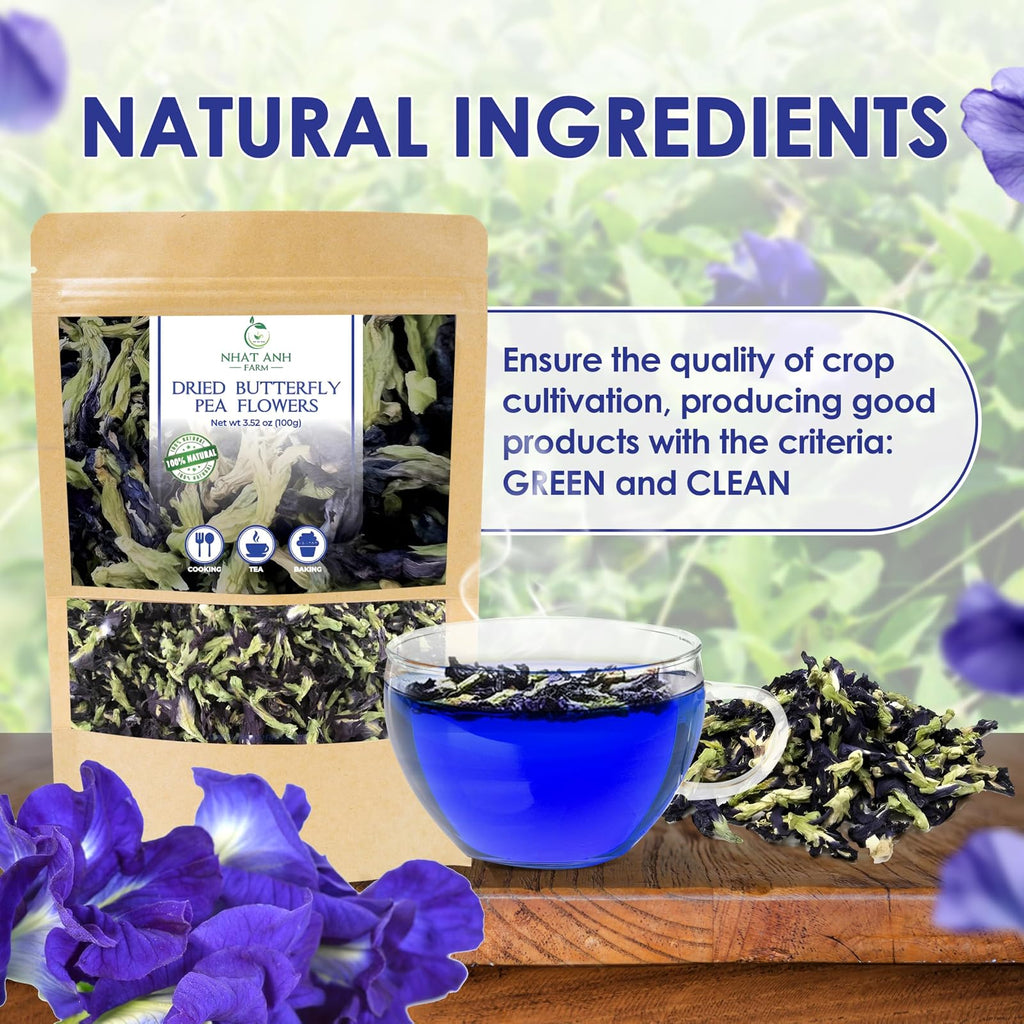 herbal tea for vibrant colour