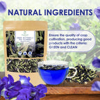 herbal tea for vibrant colour
