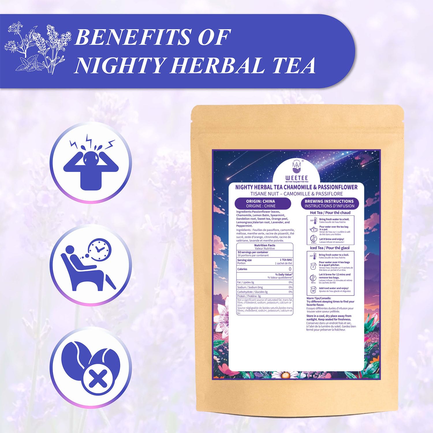 herbal tea for wellness and balance