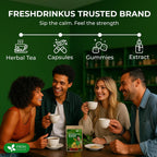 Herbal tea for wellness boost