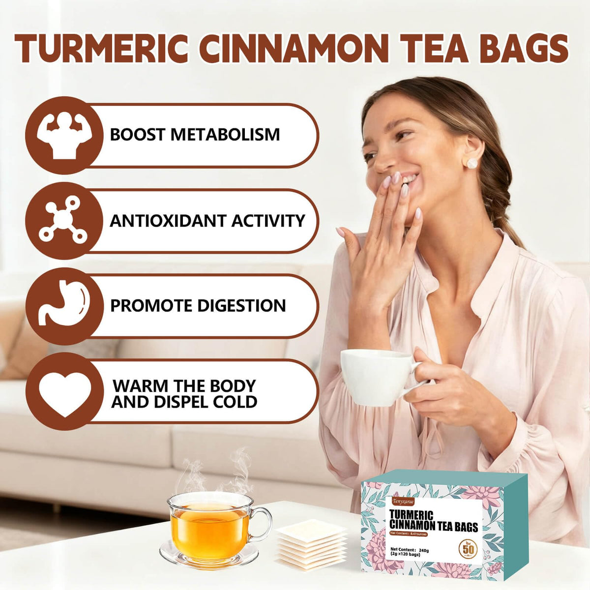 herbal tea for wellness support