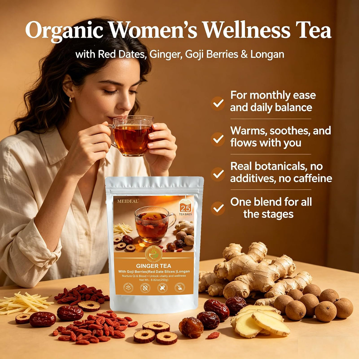 Herbal tea for wellness