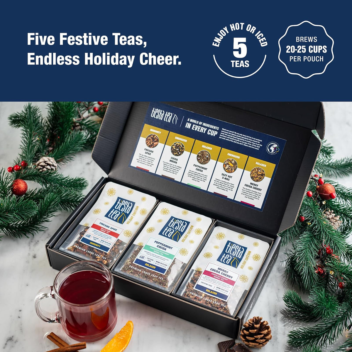 herbal tea gift for tea lovers