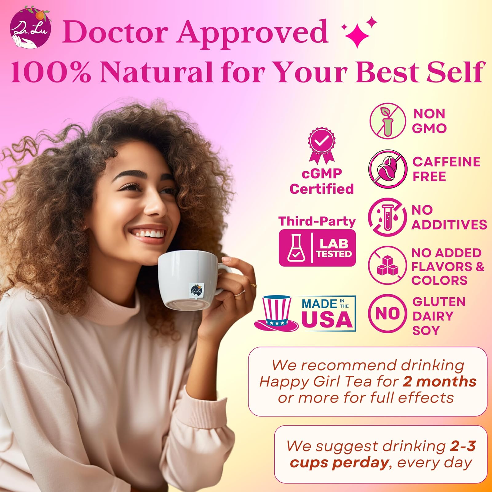 herbal tea gift pack for friends