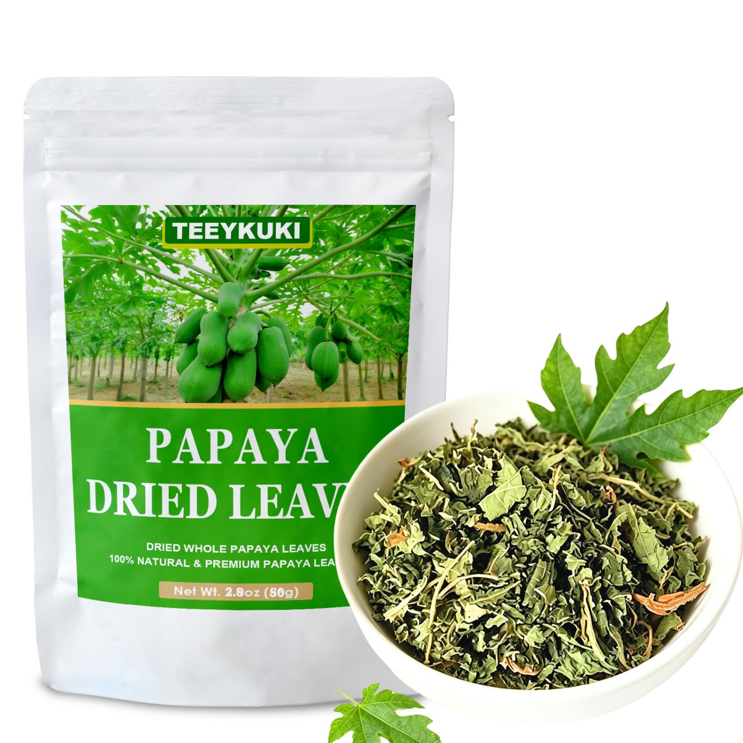 herbal tea ingredient papaya leaf