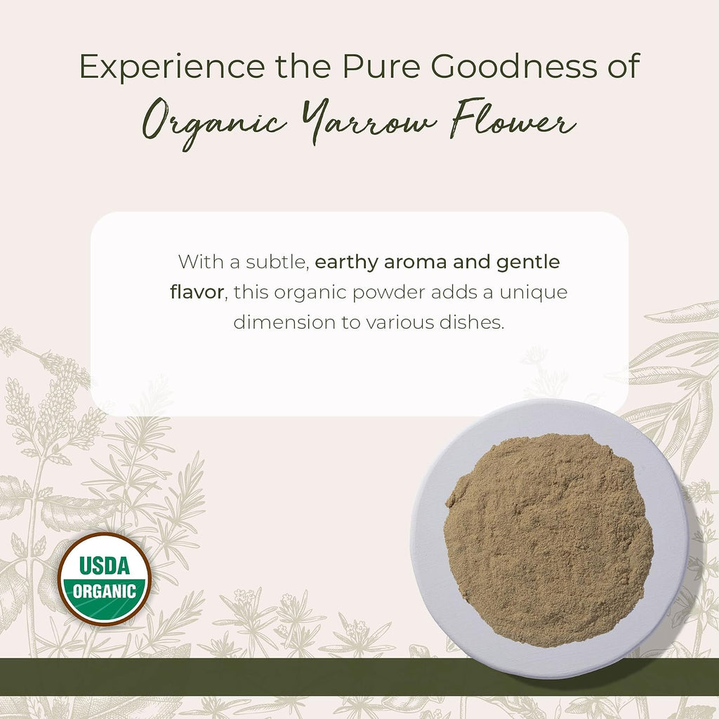 herbal tea ingredient yarrow powder
